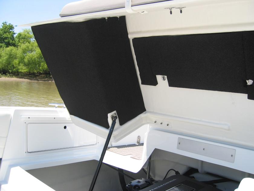 HushMat Marine Boat Complete Engine Cover and Transom Thermal ...